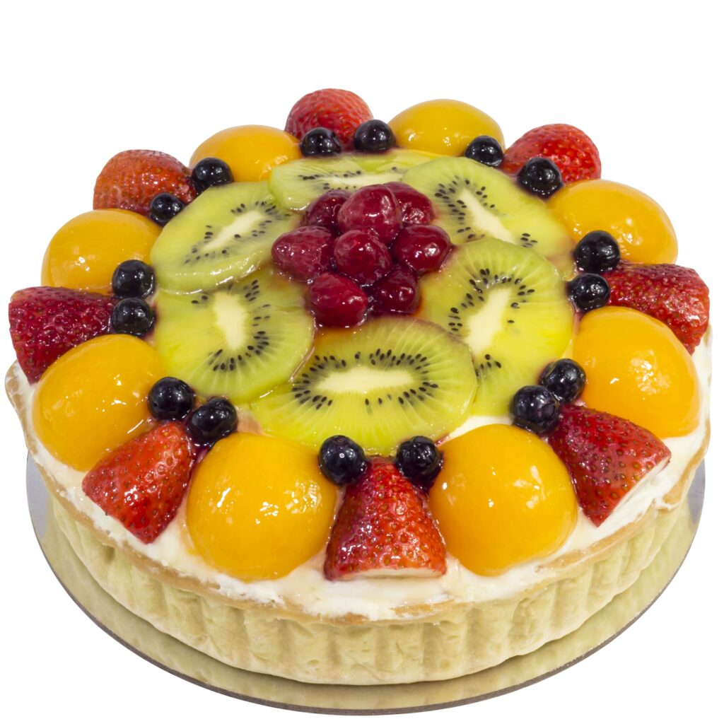 Mixed Fruit Flan - Pat-a-Cake Bakery Cafe